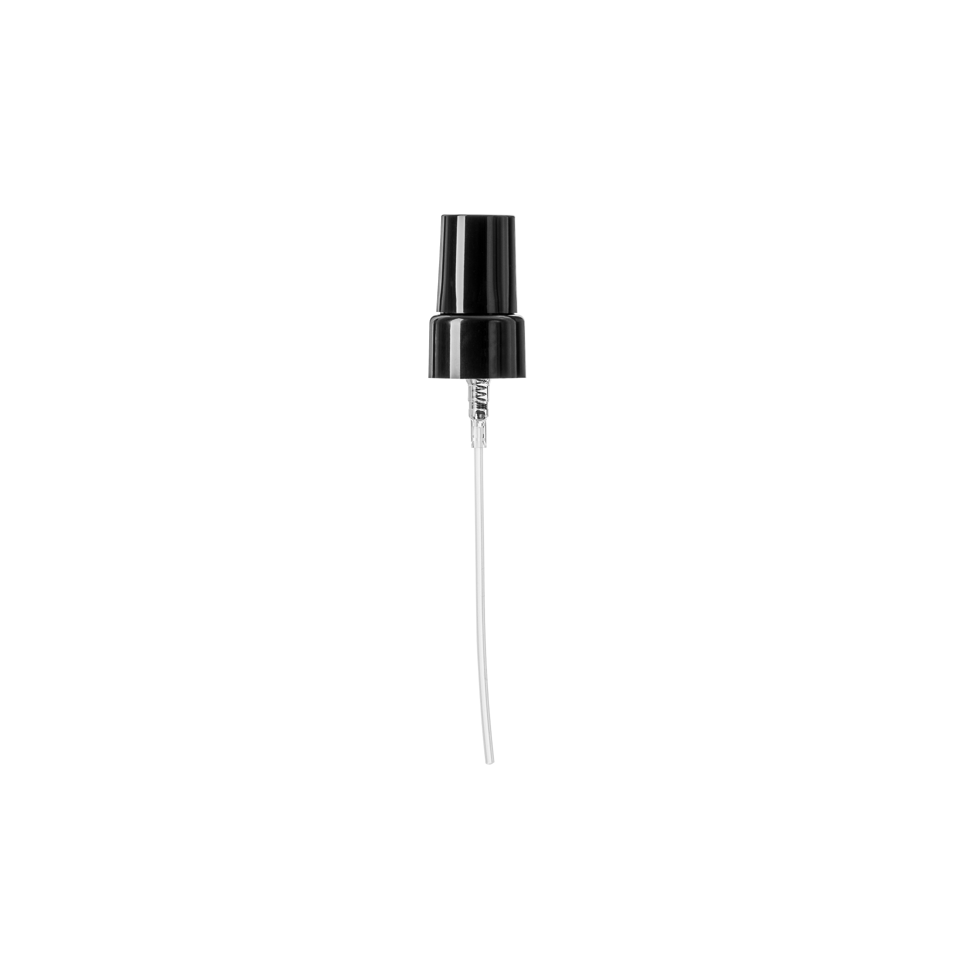 Mist sprayer Sinfonia 18/415, PP, black, glossy finish, dose 0.10ml, black overcap (Laurel 30)